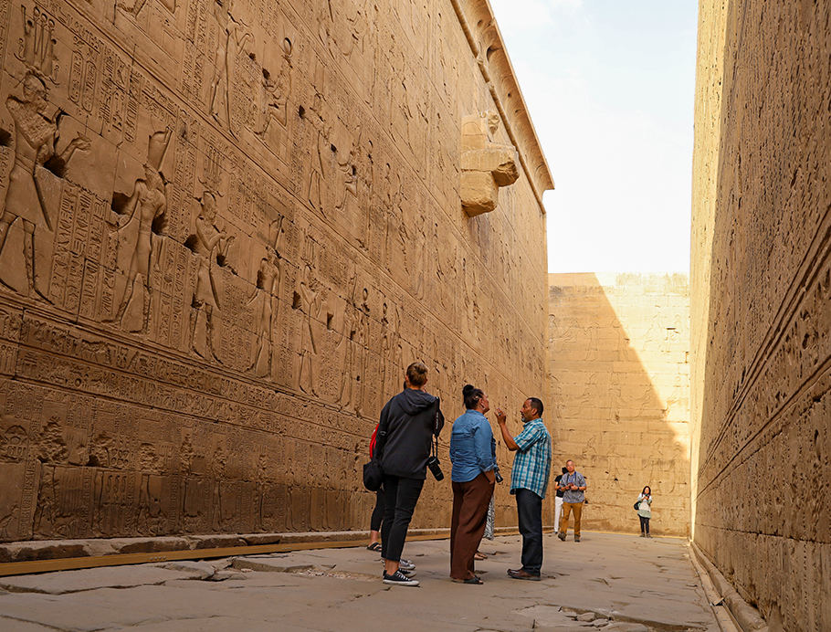 Edfu Temple: Ancient Story of Horus - Visiting Egypt | Bunnik Tours