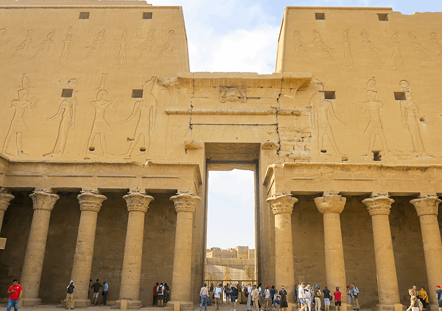 Edfu Temple: Ancient Story of Horus - Visiting Egypt | Bunnik Tours